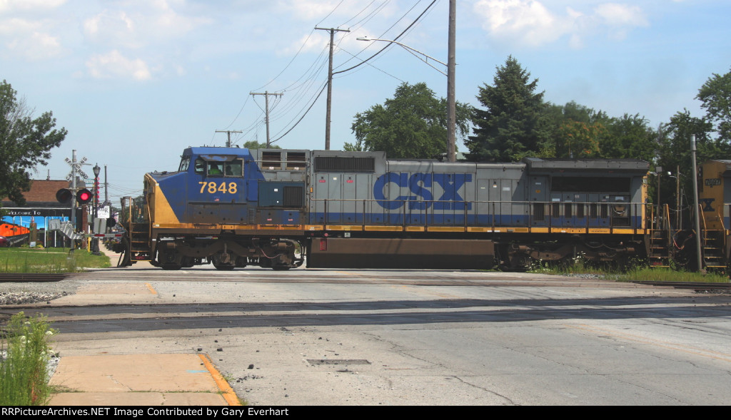 CSX D8-40CW #7848